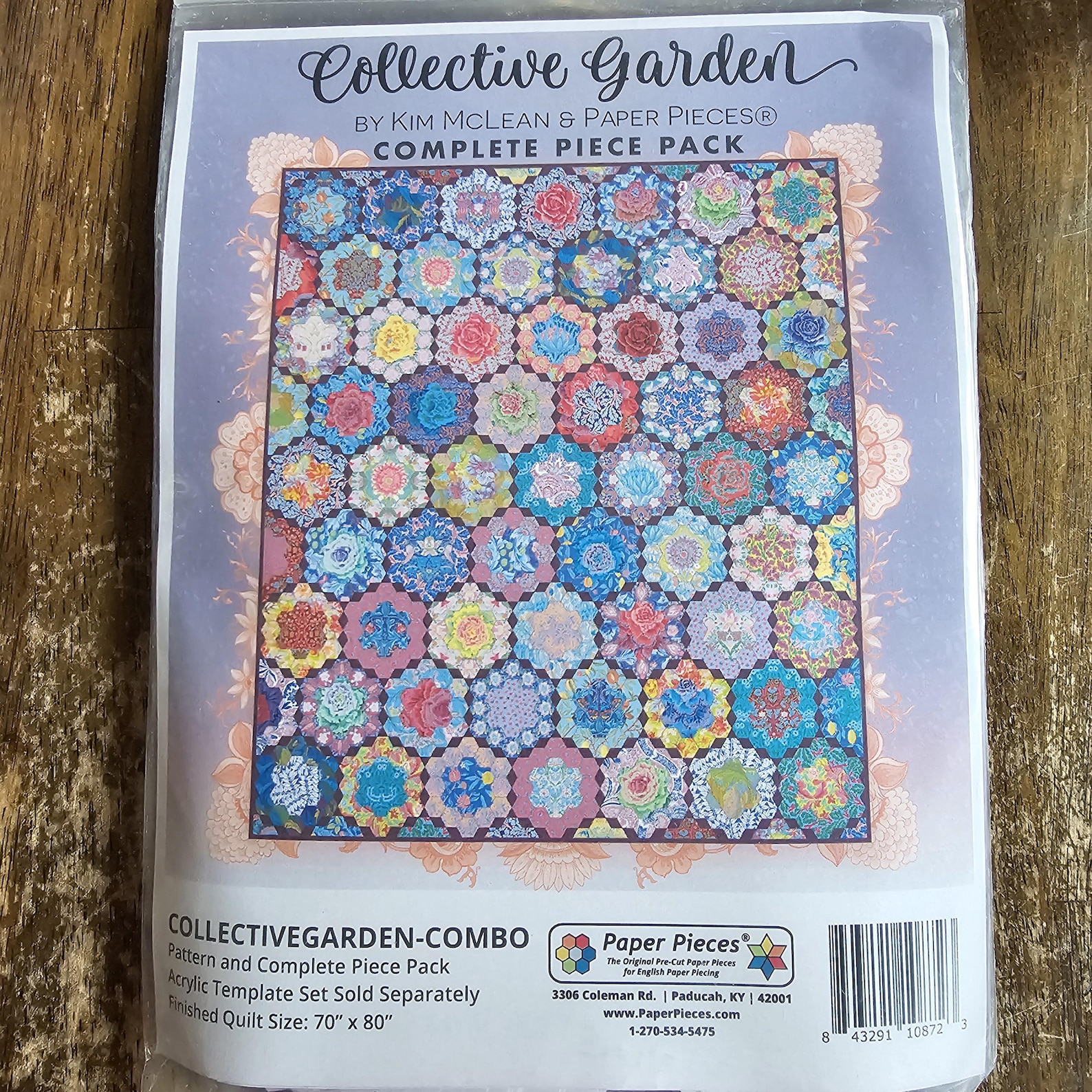 Collective Garden EPP Kit - English Paper Piecing - by Paper Pieces - Etsy