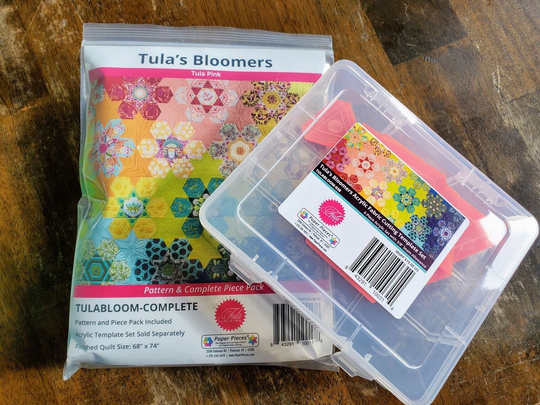 Tula's Bloomers EPP Quilt Kit: English Paper Piecing With Templates - Etsy