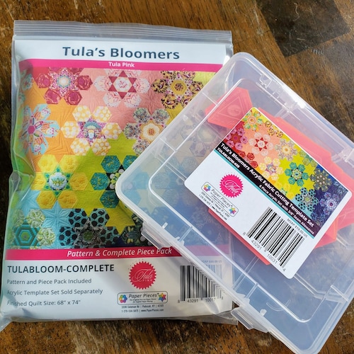 Tula Pink Sunrise EPP Kit English Paper Piecing by Paper - Etsy