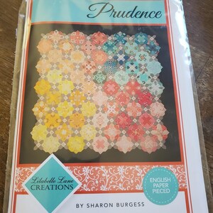 Lilabelle Lane Creations Prudence Quilt EPP Kit English Paper Piecing by Paper Pieces - Etsy