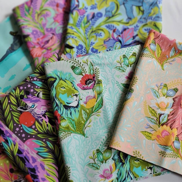 Tula Pink Everglow Fabric - Etsy