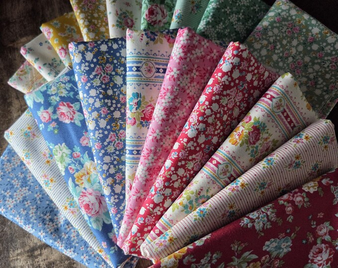 Tilda Fabrics Apple Butter Fat Quarter Collection 19 Prints - Etsy