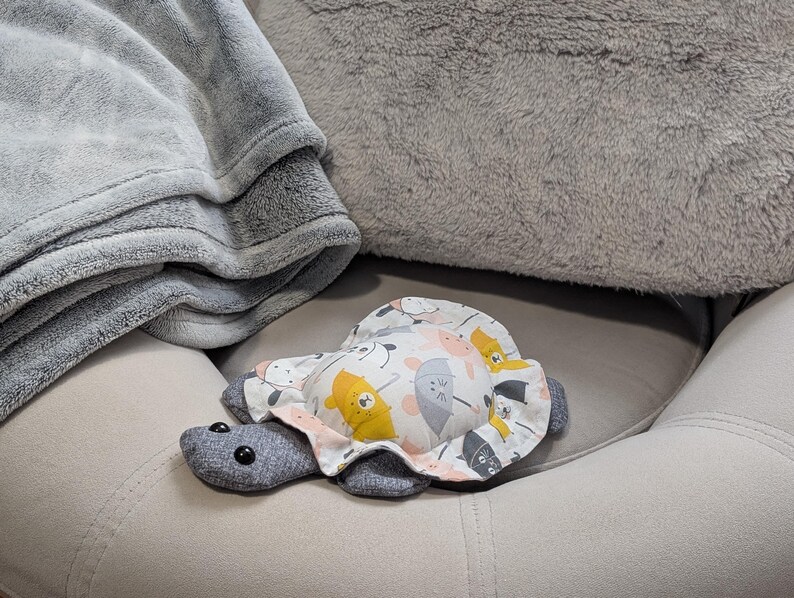 Cozy Turtle - Turtle Shaped Heated Pad, Microwavable, Warmie - Etsy