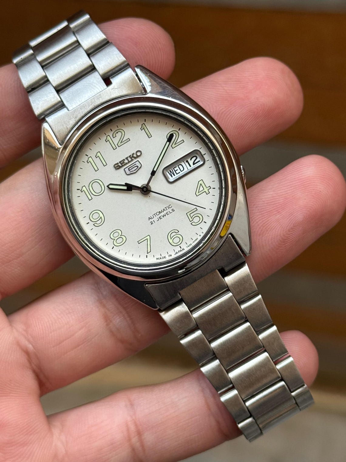 Vintage Seiko 5 Automatic Day Date Men's Wristwatch - Etsy