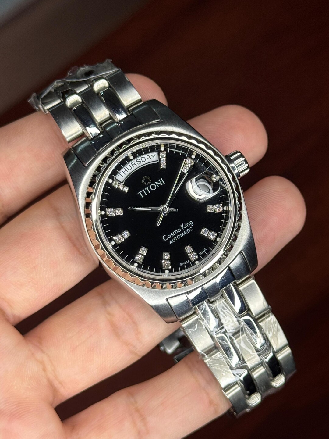 Titoni Cosmo King Swiss 787 Automatic Men's Wrist Watch - Etsy