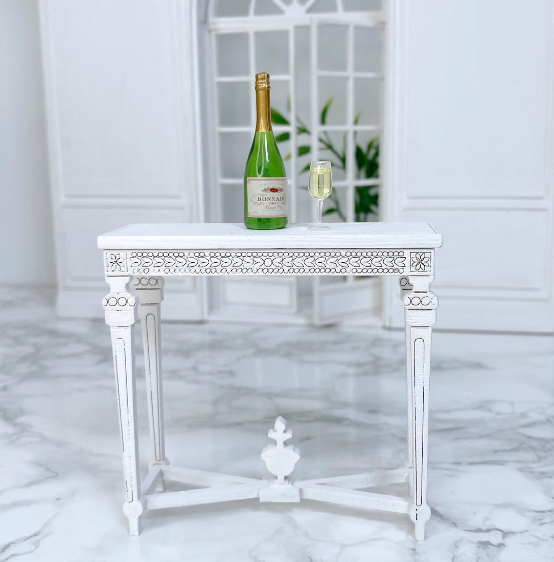 Neoclassical Console Table – 1/12 Scale Miniature KIT - Etsy