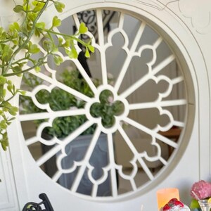 Fantasy Round- or Cathedral Rosette Window (only Window & Frames) as 1/ ...