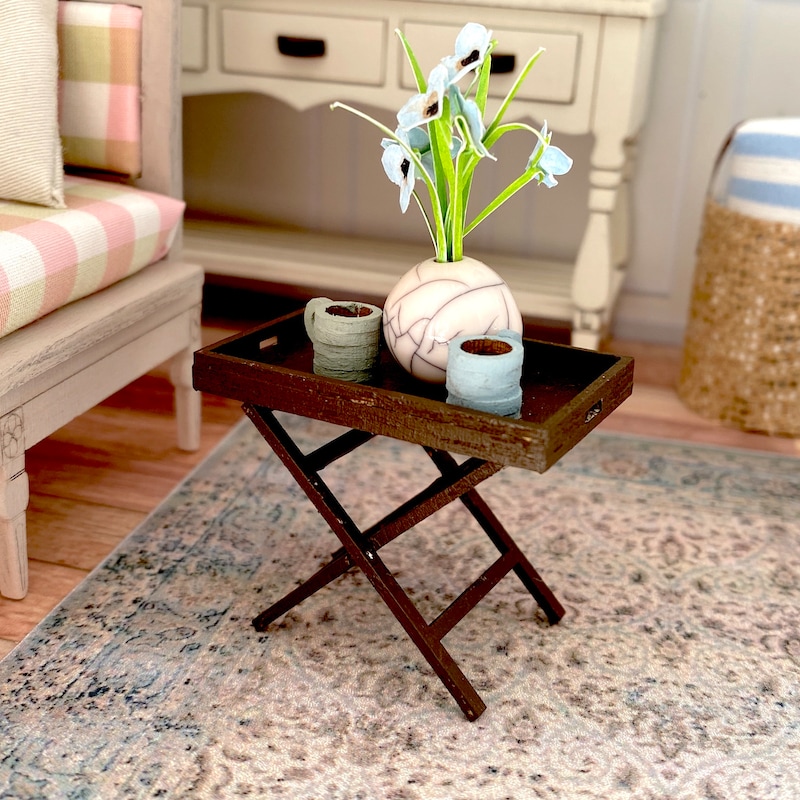 1:12 Scale Tray Table - Etsy