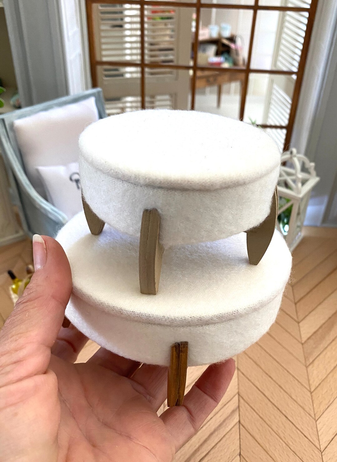 Ottoman/pouf– 1-6 Scale Fashion Doll Furniture - Easy DIY Kit - Etsy