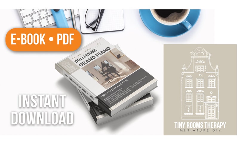 Tutorial GRAND PIANO Full Instructions/e-book Pdf to Make - Etsy