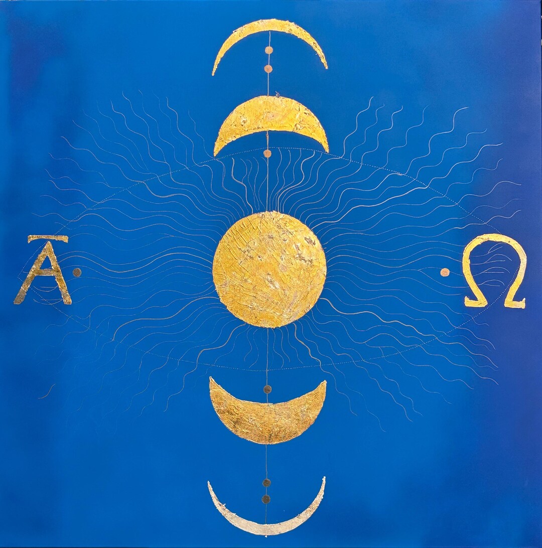 Alpha & Omega (the Eternal Cycle of Creation) - Etsy