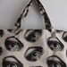 EYES Human Pattern Jumbo Tote Bag MADE to ORDER Double-sided - Etsy