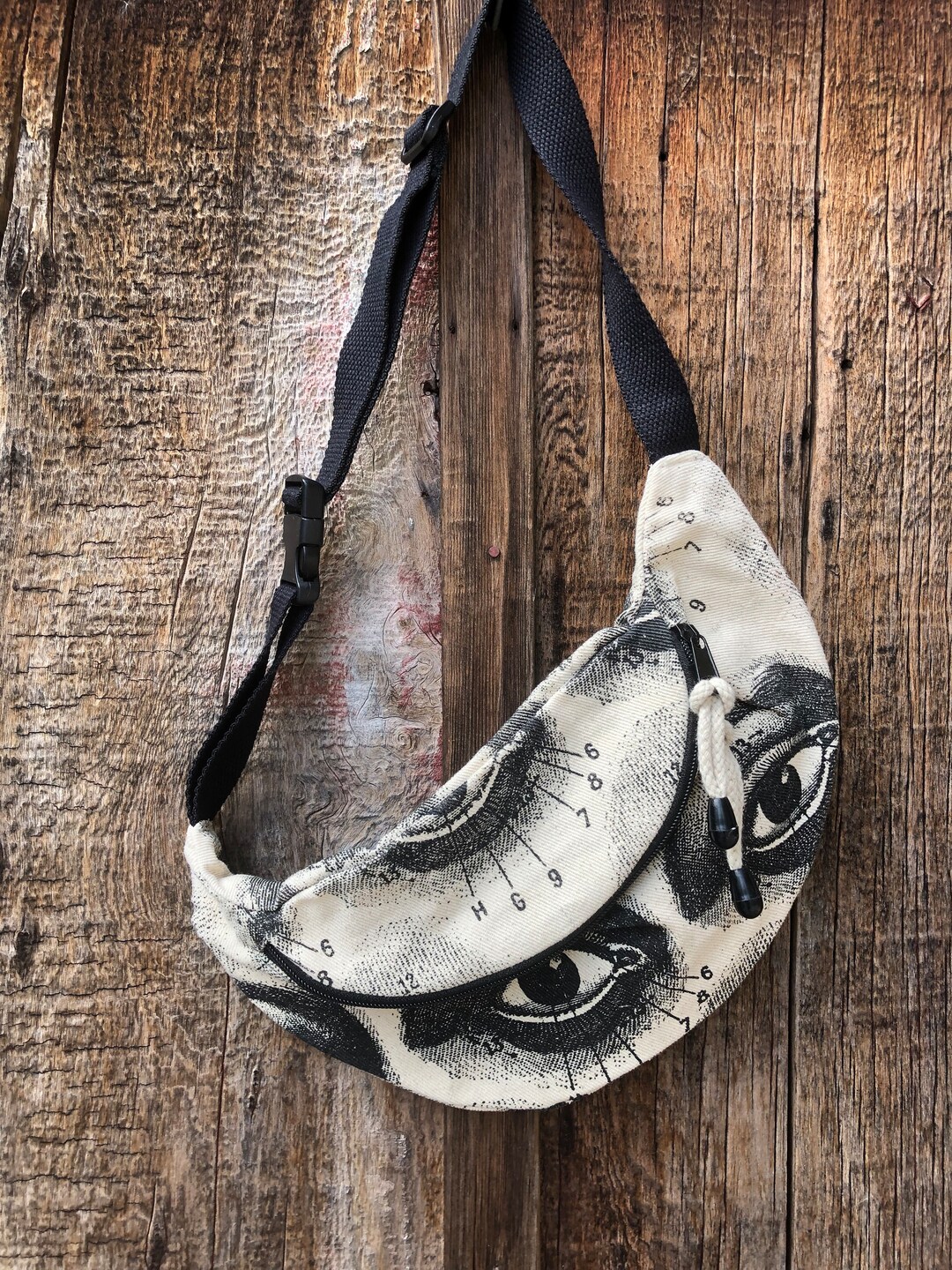 Eye Diagram Patten Goth Canvas Bag Adjustable Strap Fanny Pack - Etsy
