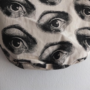 EYES Human Pattern Jumbo Tote Bag MADE to ORDER Double-sided - Etsy