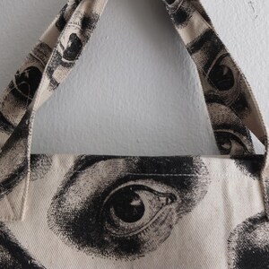 EYES Human Pattern Jumbo Tote Bag MADE to ORDER Double-sided - Etsy