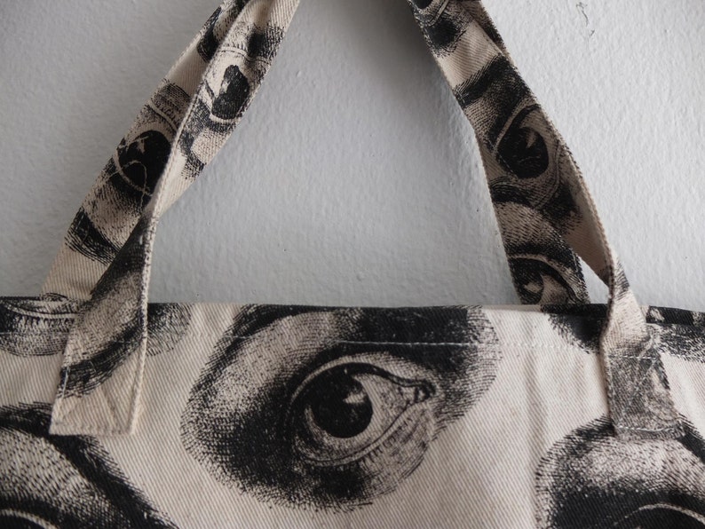 EYES Human Pattern Jumbo Tote Bag MADE to ORDER Double-sided | Etsy
