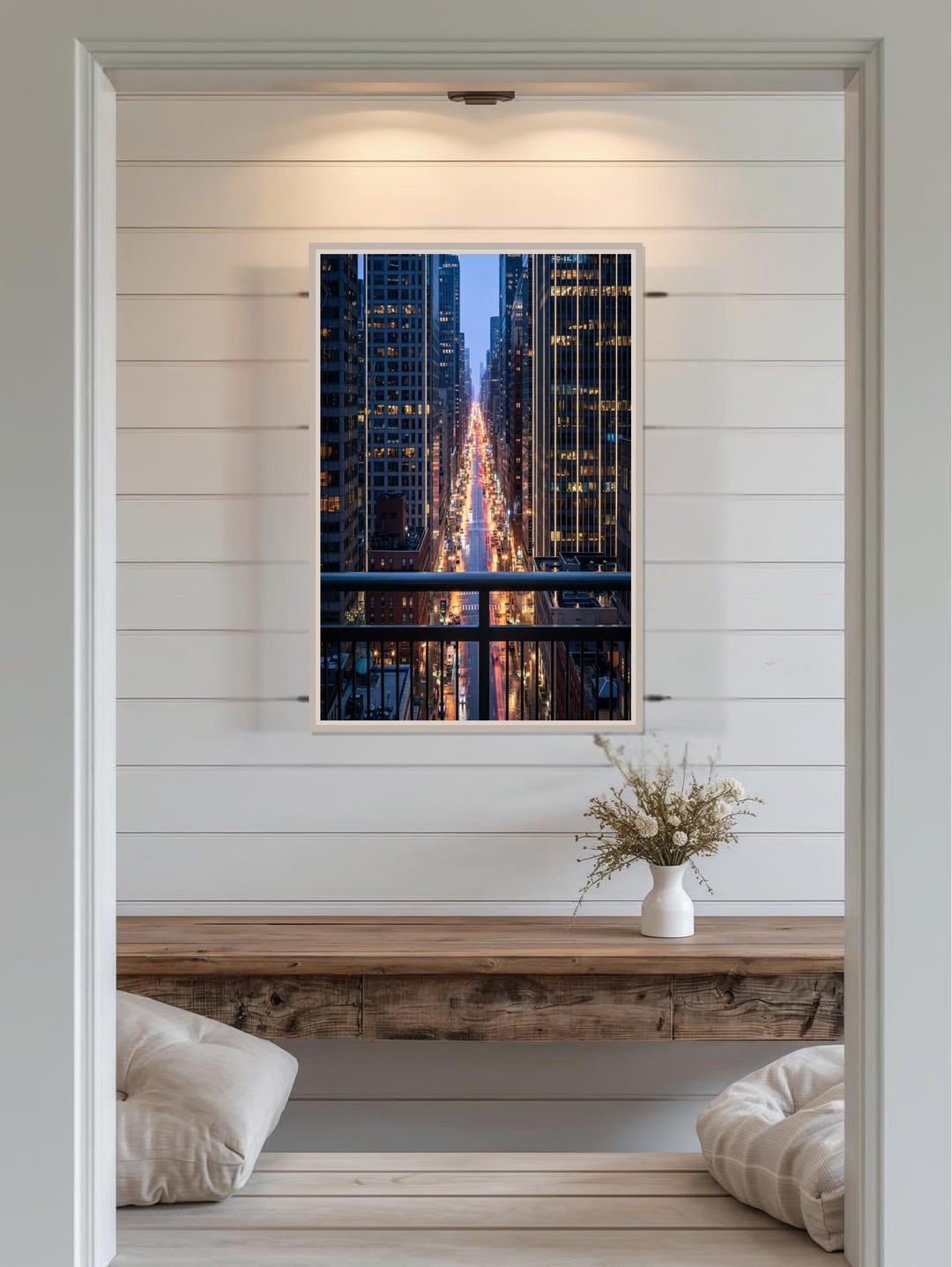 Cinematic Neo - Noir Cityscape - Nocturne Noir Echo Wall Art - Urban ...