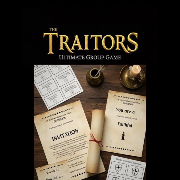 The Traitors Kits - Etsy