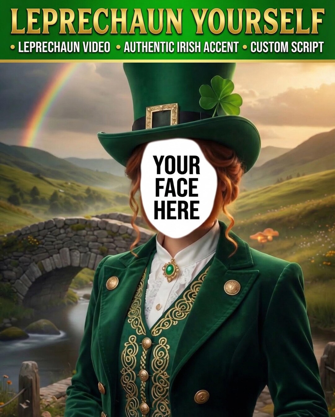 Leprechaun YOURSELF | Personalized Leprechaun Video | St Patrick's Day ...