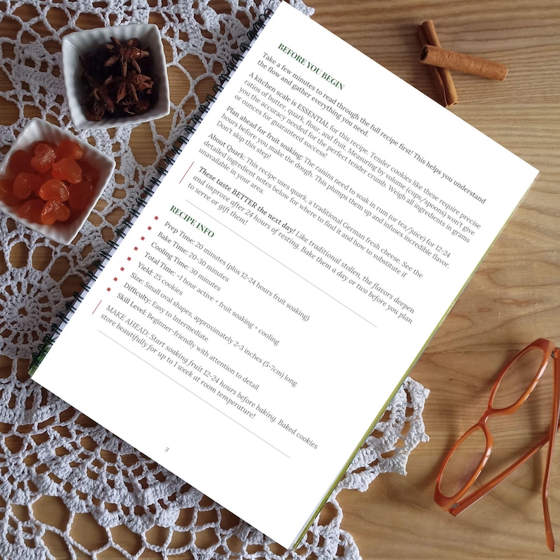 Stollen Bites Recipe PDF - Quick German Christmas Confections - No ...