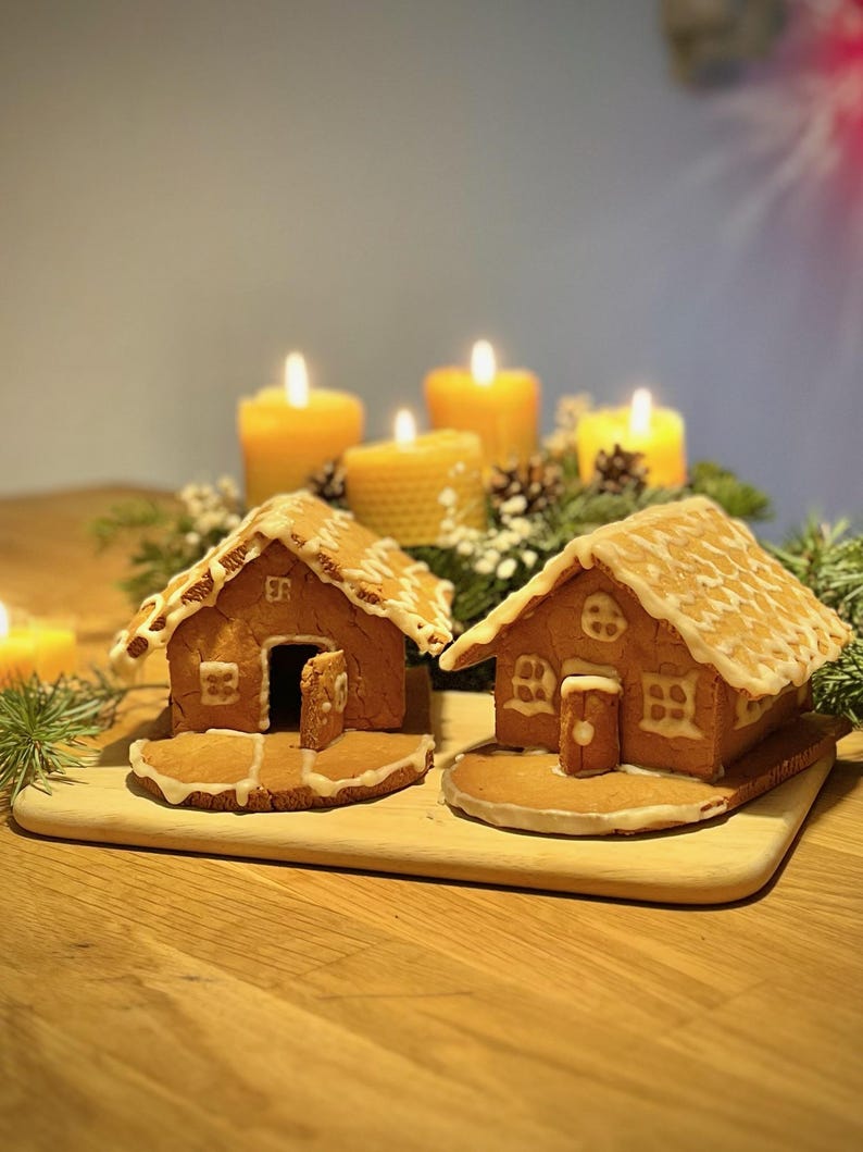 Printable Gingerbread House Template | Christmas Craft Template | PDF ...