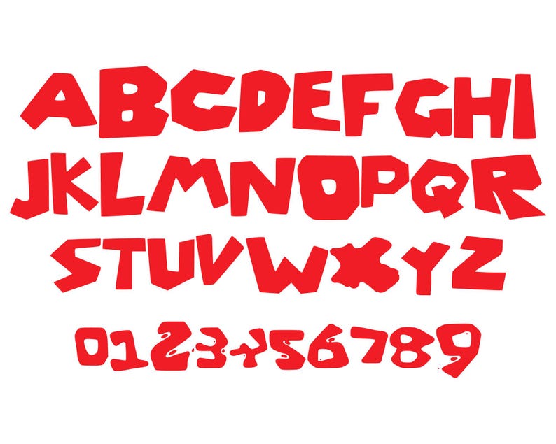 Roblox SVG Font Bundle, Roblox Svg, Roblox Png, Roblox Style Fonts for ...