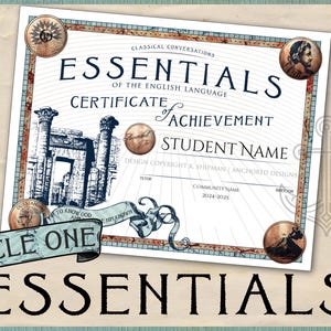 CC Cycle 1 EOY Certificate Pack | Classical Conversations | End of Year ...