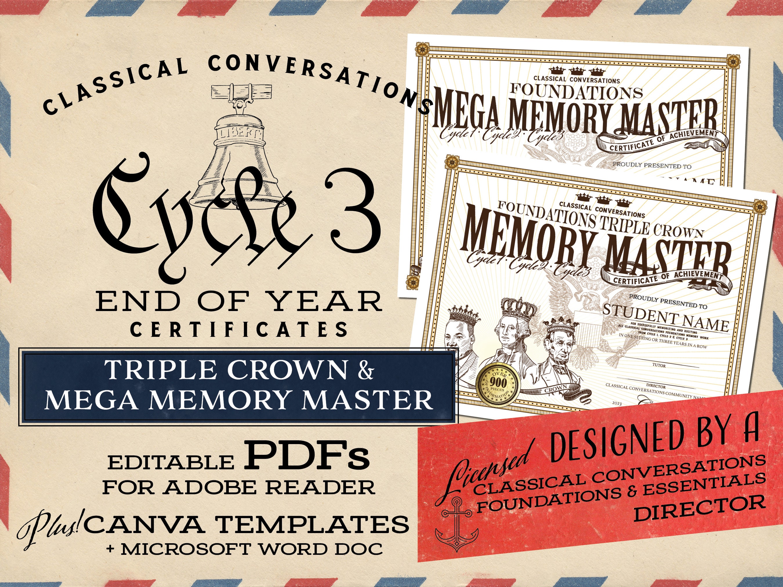 CC Cycle 3 EOY Triple Crown Certificate Pack Mega Memory Master ...