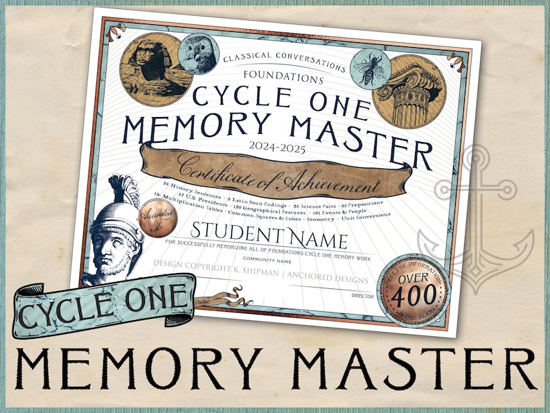 CC Cycle 1 EOY Certificate Pack | Canva Templates (digital Download) - Etsy