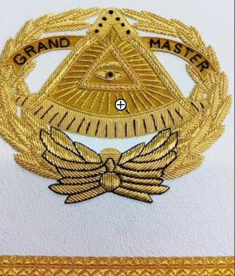 Deluxe Masonic Grand Master Apron Grand Lodge - Etsy