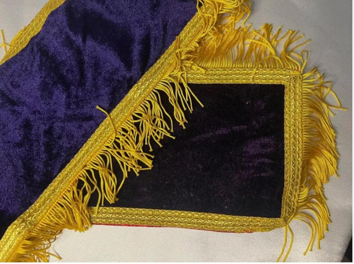 Handmade OES Worthy Matron Sash, WM Sash, Masonic Eastern Star Hand ...