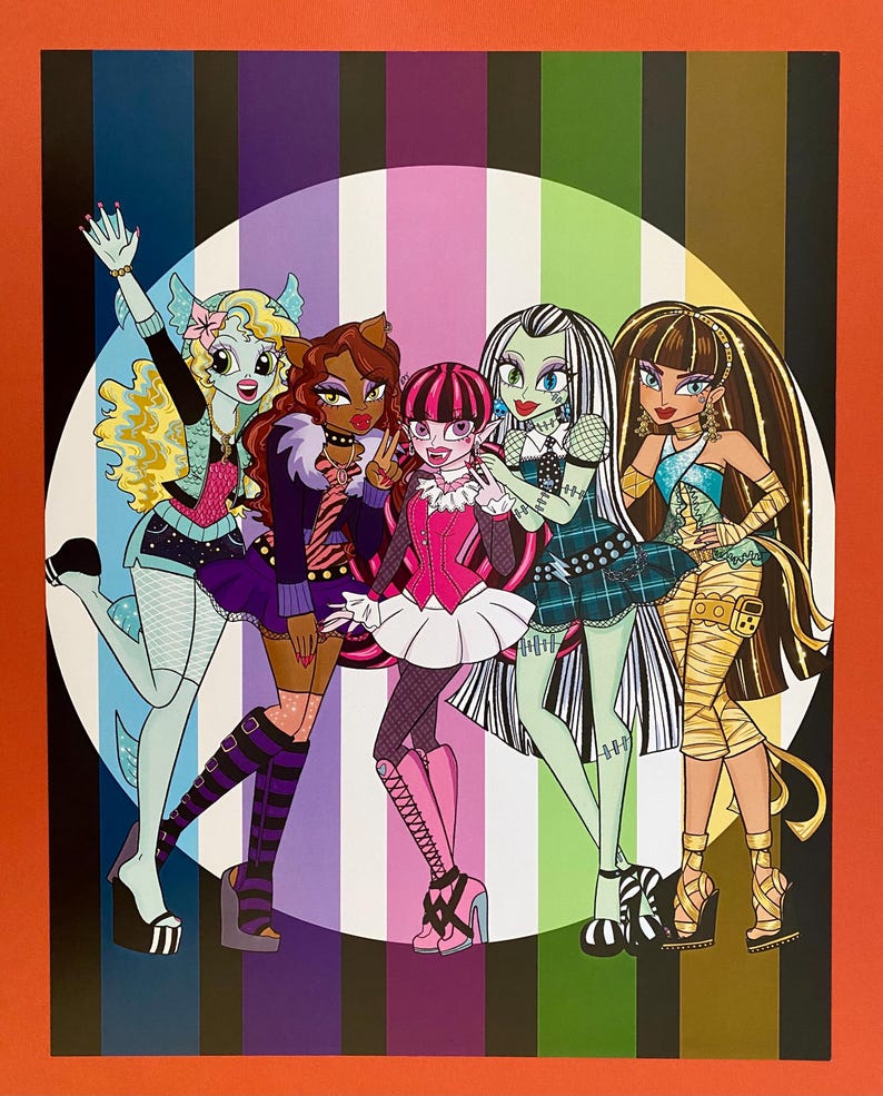 Monster High Print - Etsy