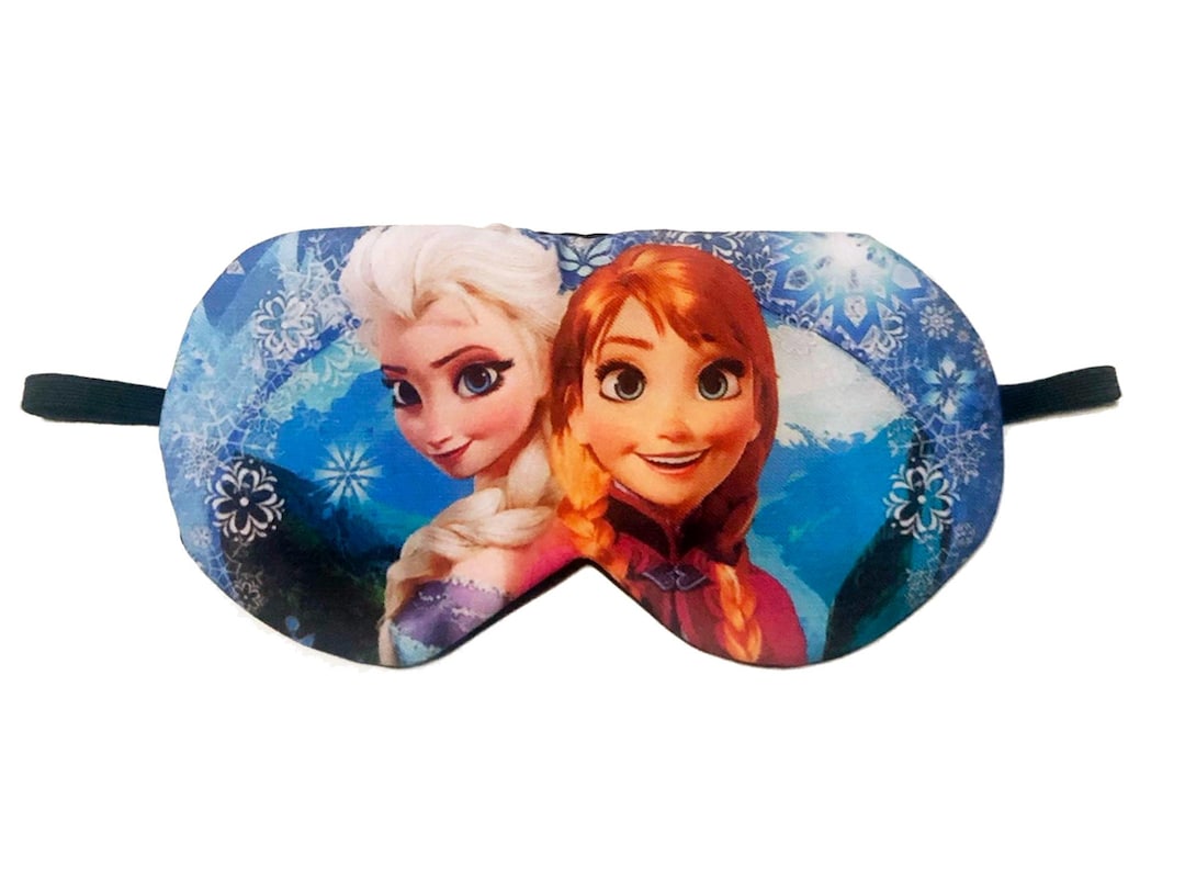 Frozen Elsa Anna Sleep Mask Blindfold Sleeping Eyes Slumber Pillow ...