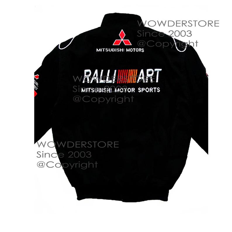Mitsubishi Pit Crew Racing Jacket Motorsport Autosport Vintage Retro ...