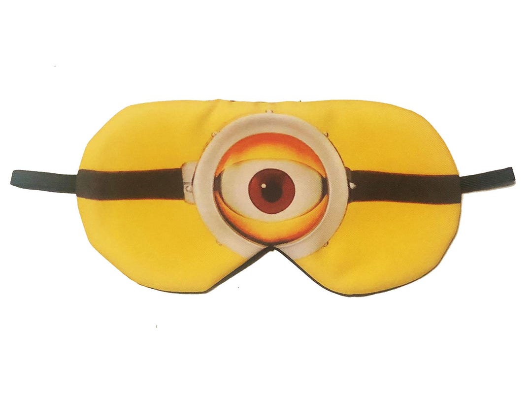 Minions Sleep Mask Blindfold Sleeping Nap Eyes Sleepmask Blindfolds ...
