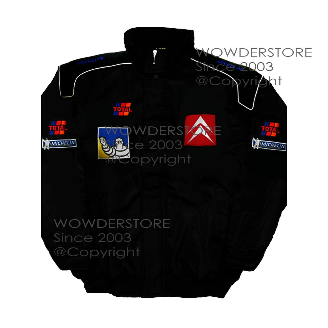 Citroen Pit Crew Racing Jacket Motorsport Autosport Vintage Retro Race ...