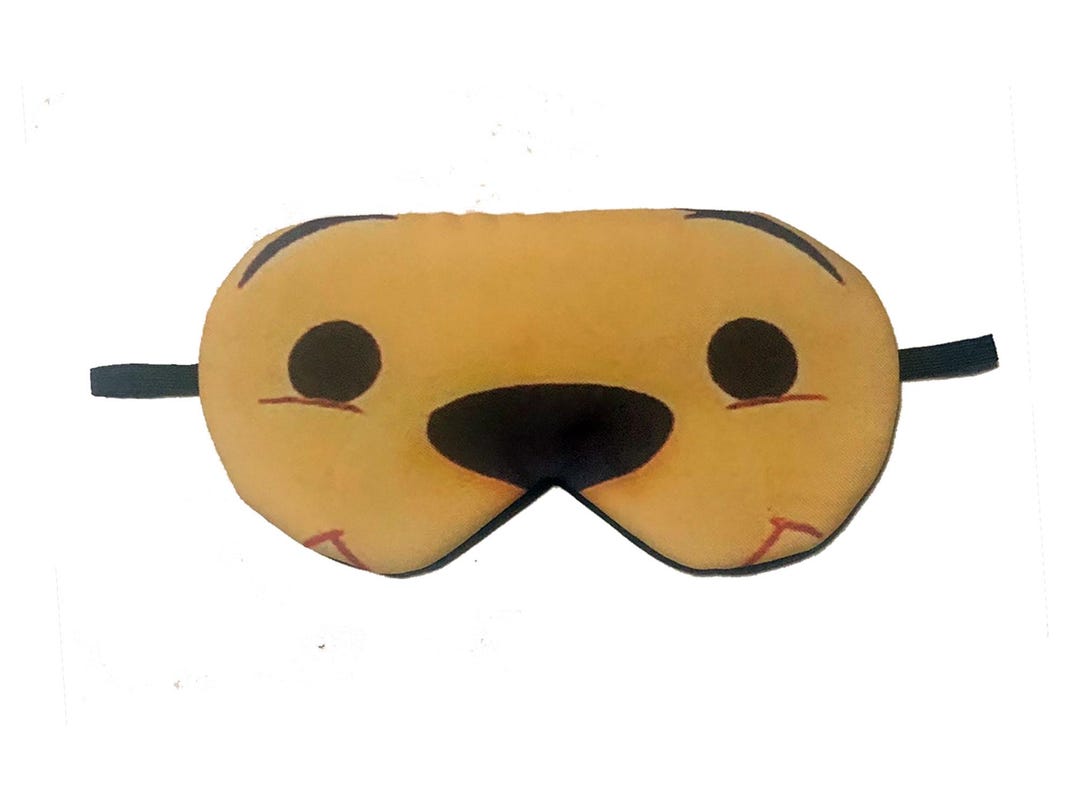 Winnie the Pooh Face Sleep Eye Mask Blindfold Eyes Sleeping Slumber ...