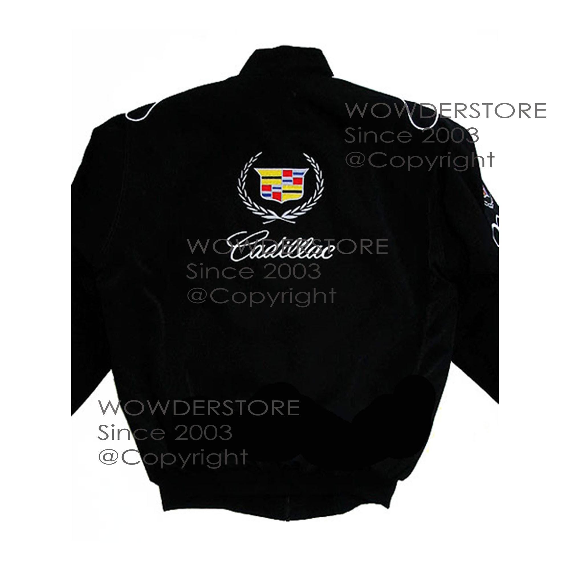 Cadillac Pit Crew Racing Jacket Motorsport Autosport Vintage Retro Race ...