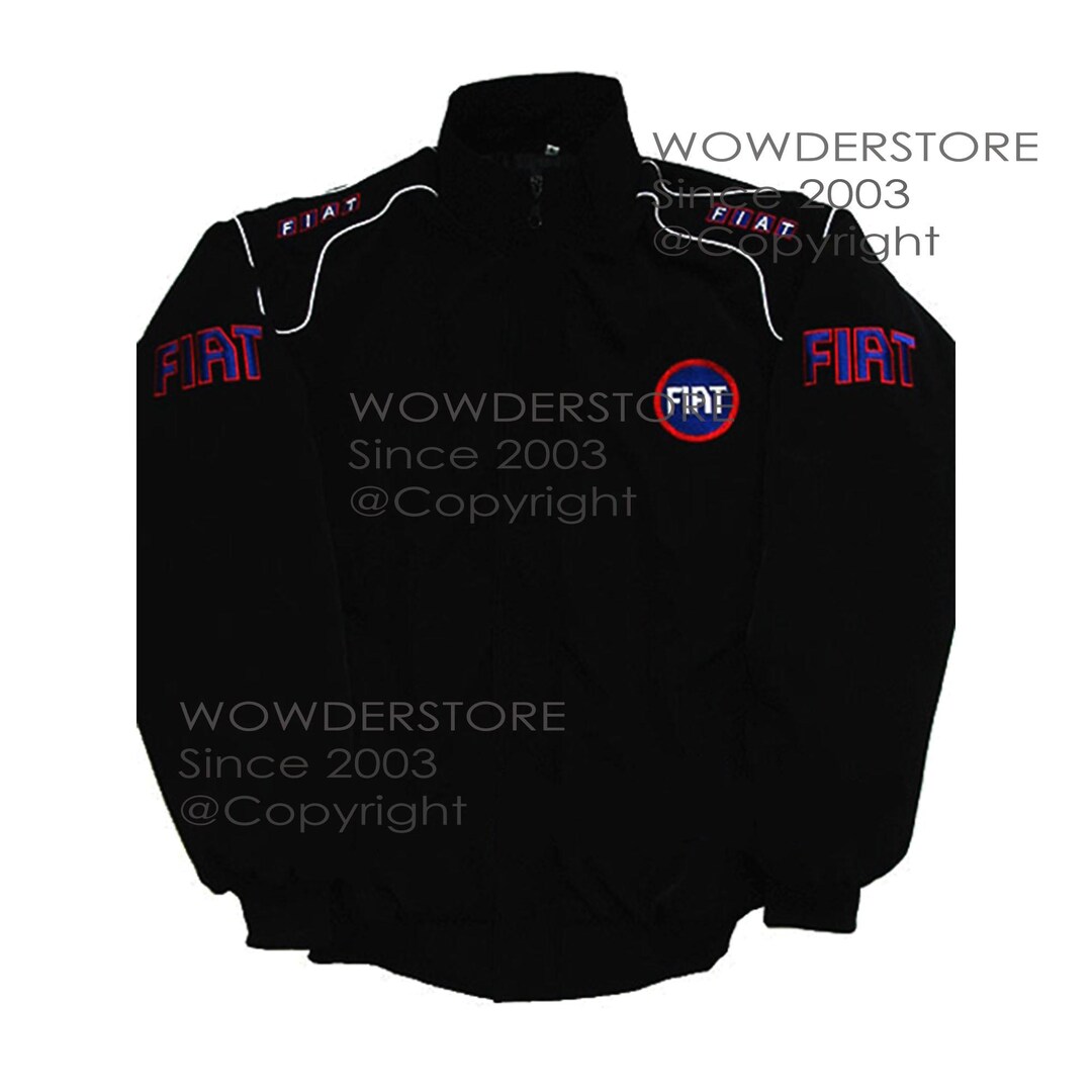 Fiat Pit Crew Racing Jacket Motorsport Autosport Vintage Retro Race ...