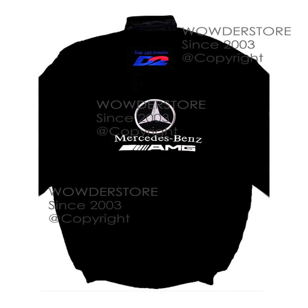 Mercedes Benz Pit Crew Racing Jacket Motorsport Autosport Vintage Retro ...