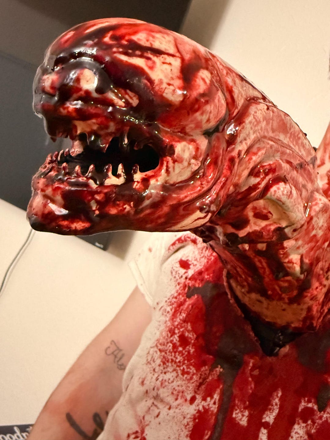 Alien Chestburster Wearable Prop – Horror Costume, FX Blood & Custom ...