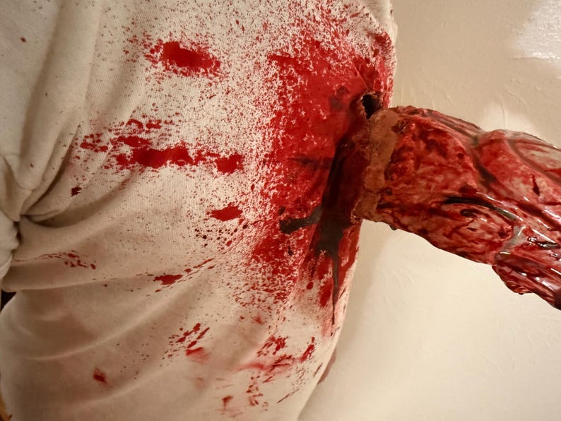 Alien Chestburster Wearable Prop – Horror Costume, FX Blood & Custom ...