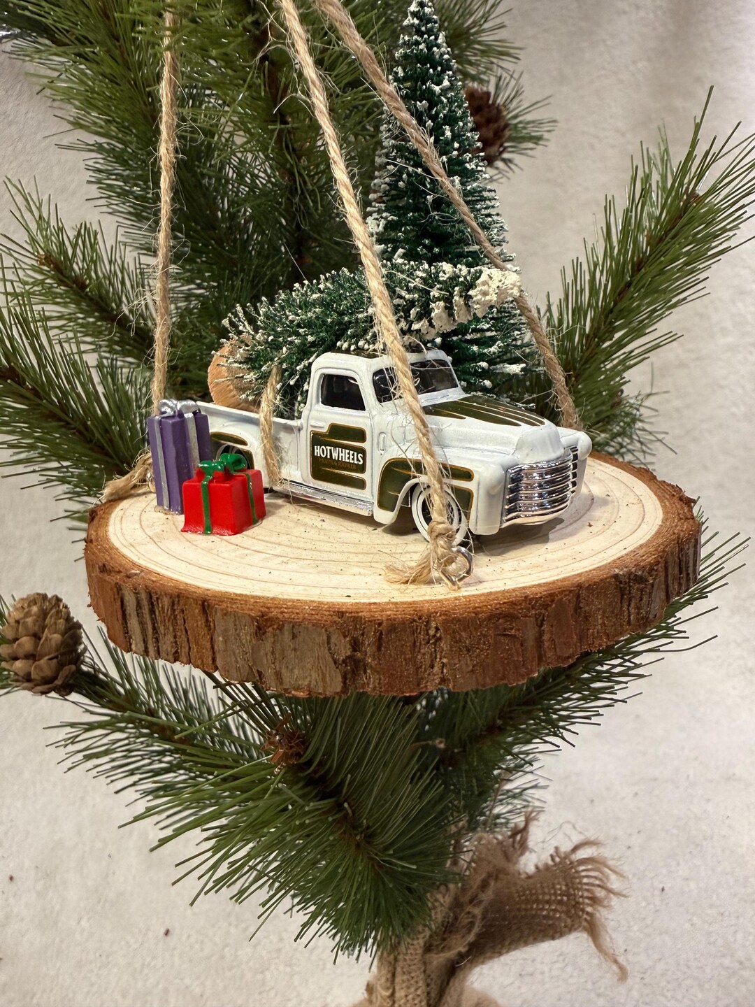 Chevy Truck Christmas Tree Ornament - Etsy