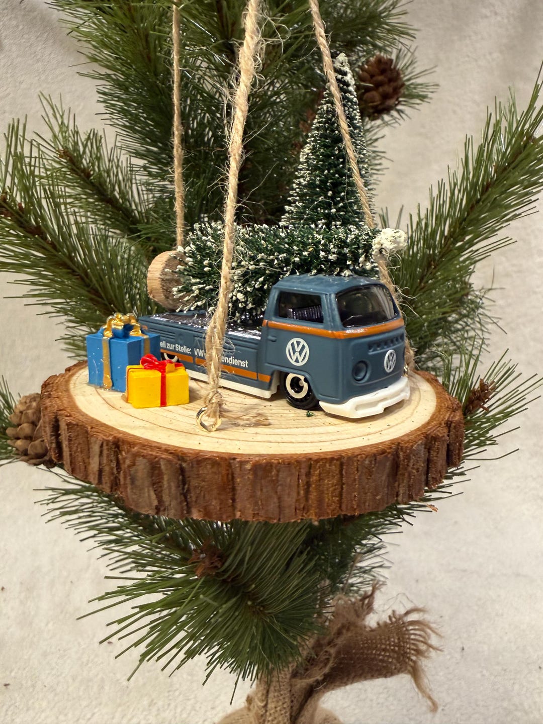 VW Bus Christmas Ornament, Diecast Car, Truck Decor - Etsy