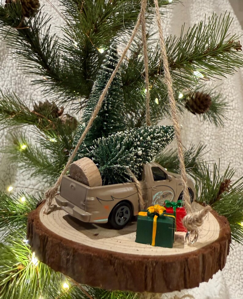 Ford F150 SVT Lightning '99 Truck Christmas Ornament, Car Ornament, Car ...