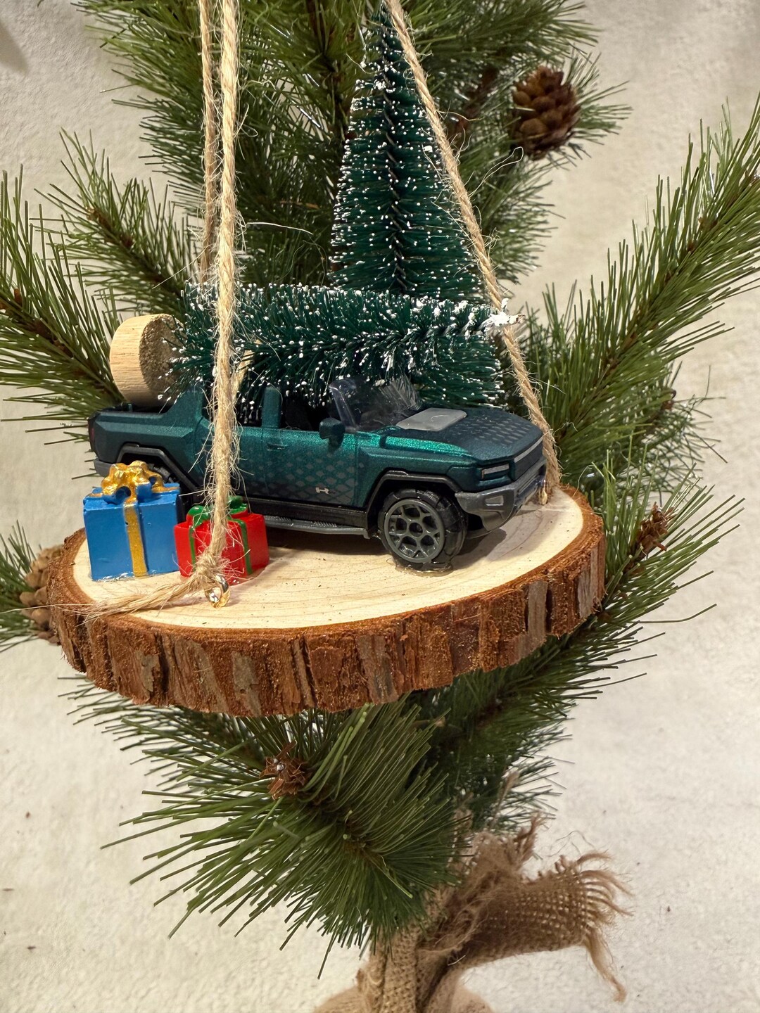 Hummer EV Christmas Ornament, Handmade Car Enthusiast Gift - Etsy