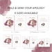 Editable Sorry Card – Printable Greeting Card for Apology & Special ...