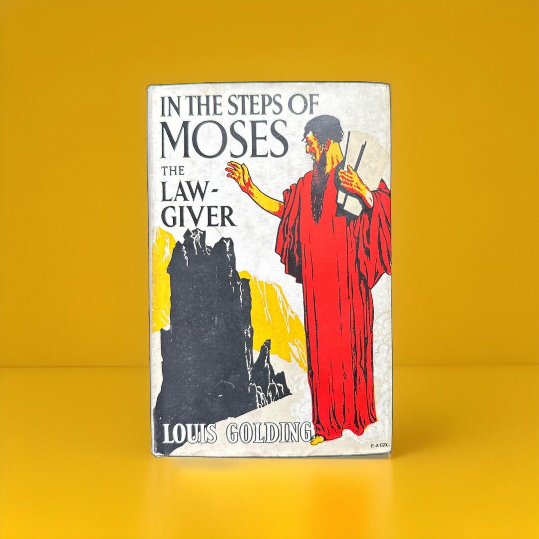 In the Steps of Moses the Law-giver Louis Golding 1937 1st Edition - Etsy