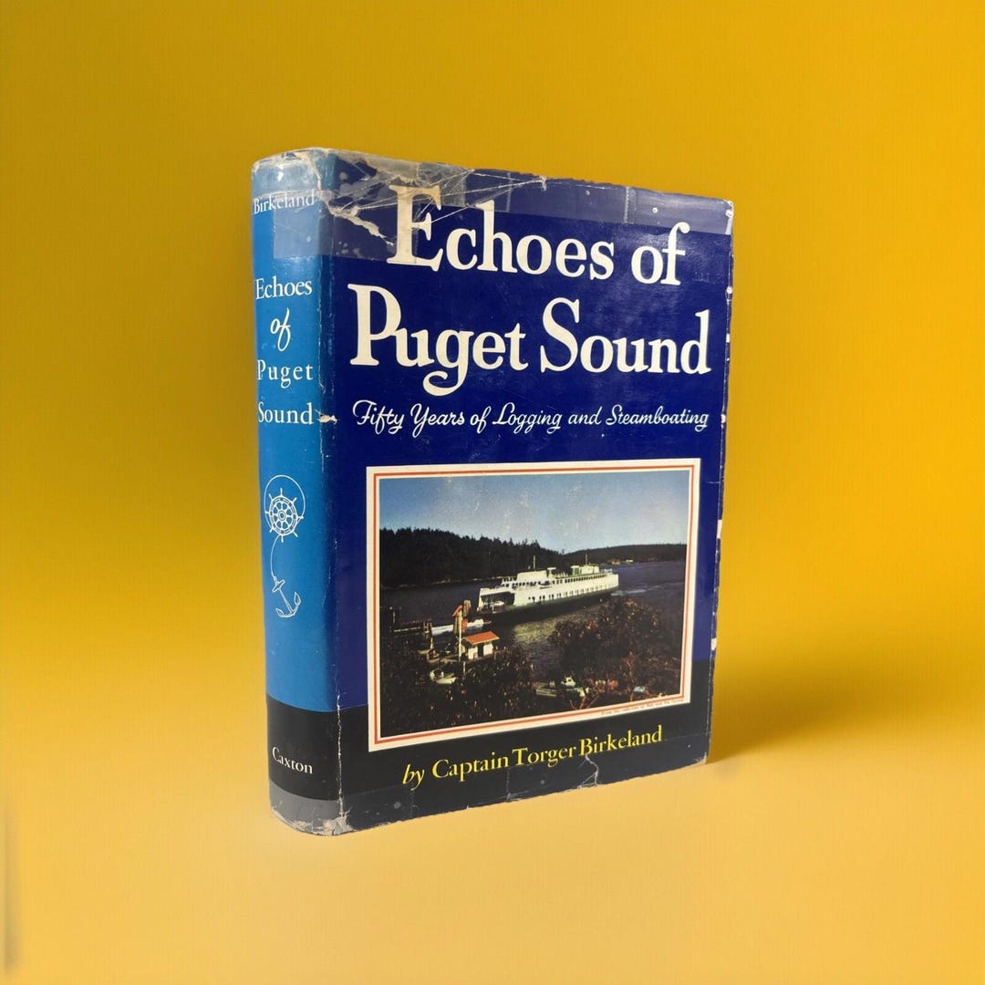 Echoes of Puget Sound Captain Torger Birkeland 1961 2nd Print - Etsy