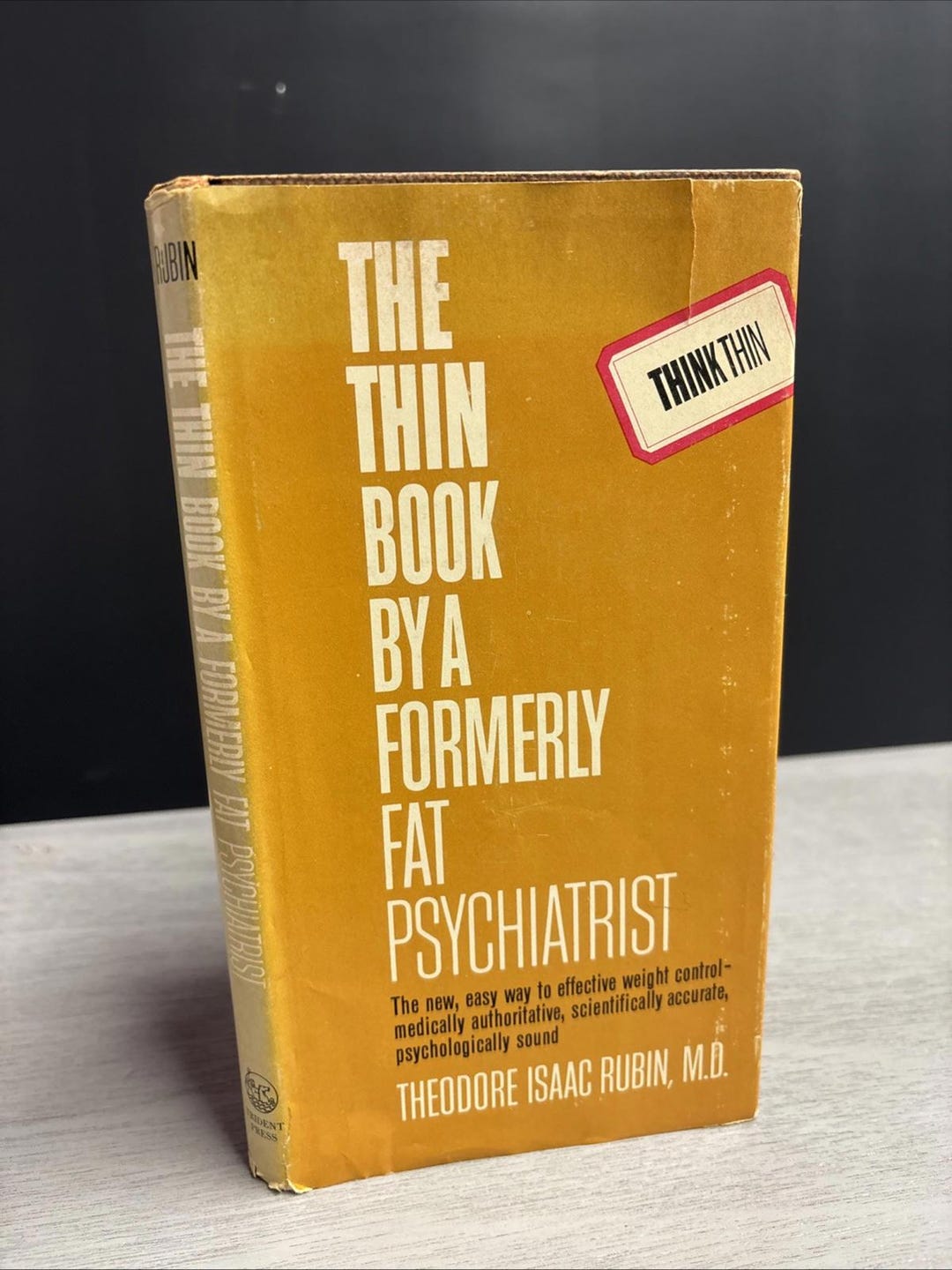 The Thin Book by a Formerly Fat Psychiatrist Theodore Isaac Rubin 1966 ...